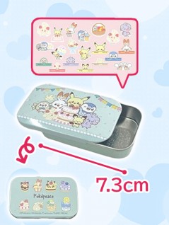 ポケピースシール入りスライド缶2種 B | オンラインクレーンゲーム トレバ2D