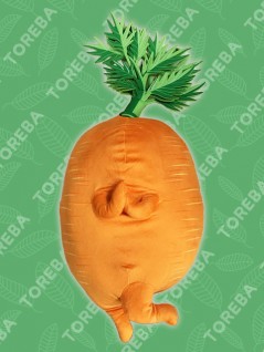 セクシーベジタブルBIGぬいぐるみ B．人参（恥じらい） | オンラインクレーンゲーム トレバ2D